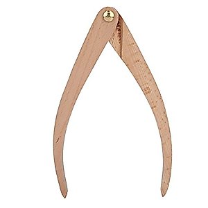 1pcs Caliper Wooden Ruler Positioning Distance Measuring Tool Pottery Tools for Ceramic Measurement(8 inches)