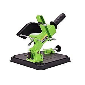 Angle Grinder Stand Grinder Holder Cutter Support Aluminum bracket iron base100-115 angle grinder cutting (4in-4.5in.)