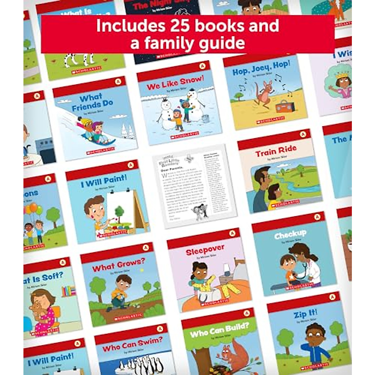 Scholastic First Little Readers: More Guided Reading Level A Books, Set of 25 Books