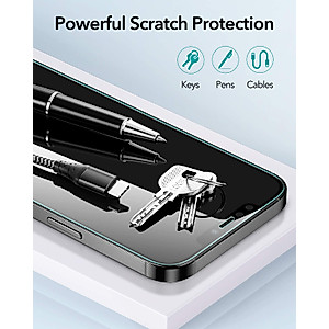 ESR Tempered-Glass Screen Protector for iPhone 12 Mini [3-Pack] [Easy Installation Frame] [Case-Friendly] Premium Tempered Glass Screen Protector for 12 Mini 2020, 5.4-Inch