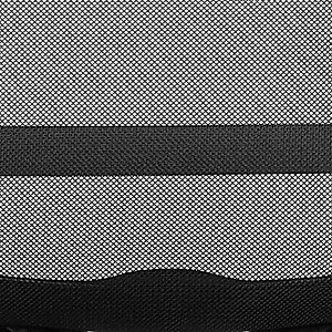 HON ValuTask Mid-Back Mesh Task Chair, Armless Black Mesh Computer Chair (HVL206)