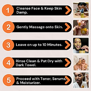 Minimo Glow Turmeric Face Scrub (𝐋𝐞𝐦𝐨𝐧 𝐂𝐚𝐤𝐞) - Infused with Turmeric, Manuka Honey, Cinnamon, and Chamomile - Face Scrub for All Skin Types - Achieve Healthy Skin