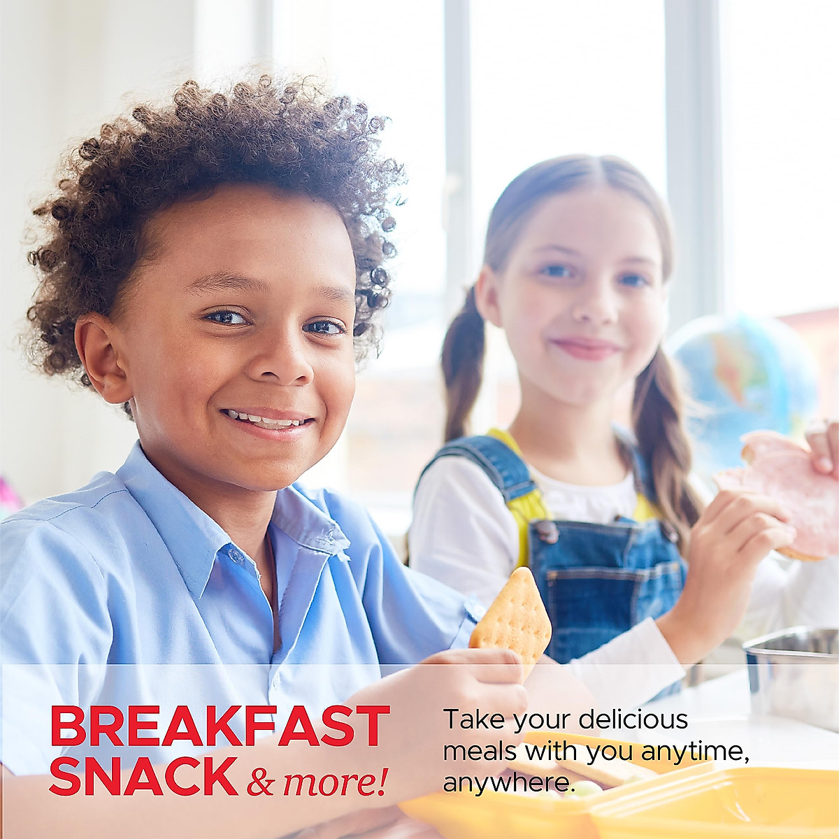 Tafura Sandwich Containers (3 Pack) Sandwich Box | Lunch Containers | Sandwich Containers for Lunch Boxes | Reusable Sandwich Holder, BPA Free