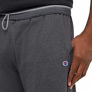 Champion mens Everyday Cotton Open Bottom Pants, Granite Heather, 3X-Large US
