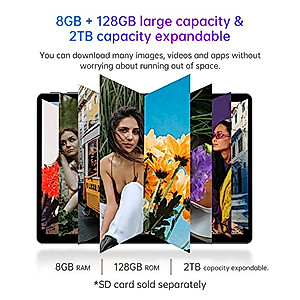 ALLDOCUBE 2K Tablet Android 12 iPlay 50 Pro 10.4'' Tablet, 8GB+128GB Storage, 4G LTE& 2.4/5GHz WiFi, Octa-Core CPU, 5MP+8MP Camera, 2000x1200 Screen Resolution, BT5.2, GPS (2TB Expand)