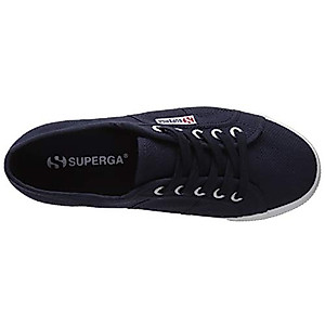 Superga Women's 2790A COTW Sneaker, Navy, 41 M EU / 9.5 B(M) US Women