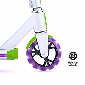 Jetson Disney Buzz Lightyear Kids' Electric Scooter, 7 Miles Per Hour, 4 Miles Max Range, 60-Watt Motor, Light-Up Deck, Height-Adjustable Handlebar, Ages 8+, JBUZZ-ELE