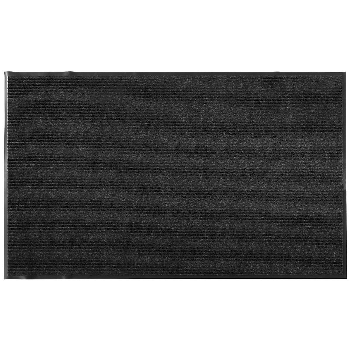 Apache Mills Utility Mats 60-043-1902-3x5 36X60 Rib Onyx Door Mat, 3 X 5-Feet, Pepper
