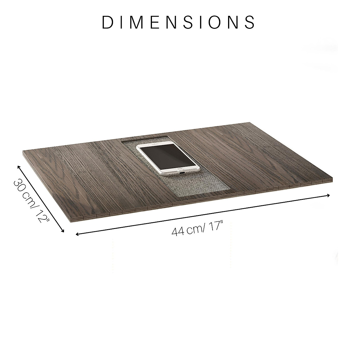 Sofa arm Tray Table Couch Bedside Wood Coaster Coffee Cup Foldable armrest Caddy end Protector Folding Living Room Furniture mat tv Chair Tables Trays with Fabric (Color 4.Grey)