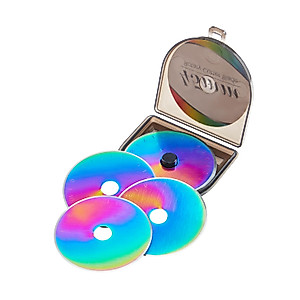 HEADLEY TOOLS 45mm Rotary Cutter Blades 10 Pack Fits Olfa, Fiskars, Replacement Rotary Blade for Arts Crafts Sewing, Rainbow