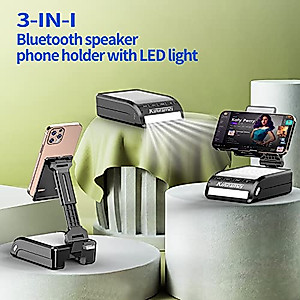 Men Female Dad Festival Gift - Cool Boy Friend Portable Bluetooth Speaker with Phone Stand Wife Kitchen Mens Gadgets Accessories Great Holiday Birthday Present Tech Christmas Father Gifts Son for Mom