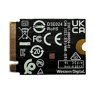 WD SN740 512GB SSD M.2 2230 30mm NVMe PCIe 4.0 Gen 4 x 4 (OEM)