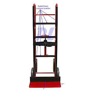 Professional 2 Wheels Appliance Hand Truck Dolly Cart Moving Mobile Lift