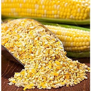 Executive Deals Cracked Corn Feed for Birds, Squirrels, Deers, Wildlife - 10LB (Double-Sealed)