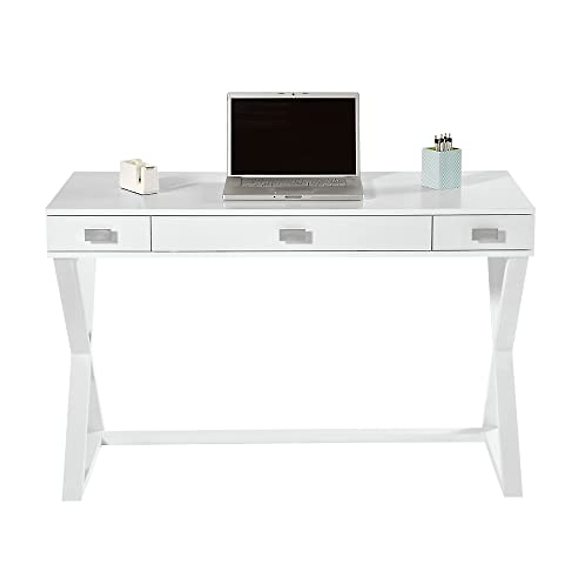Realspace® Keri 48"W Writing Desk, White