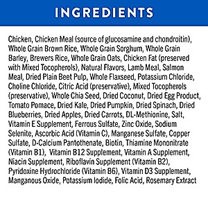 NUTRO ULTRA Adult Large Breed High Protein Natural Dry Dog Food with a Trio of Proteins from Chicken Lamb and Salmon, 30 lb. Bag