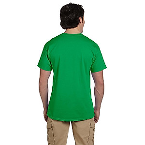 Fruit of the Loom Men's Short Sleeve Crew Tee, X-Large - Kelly