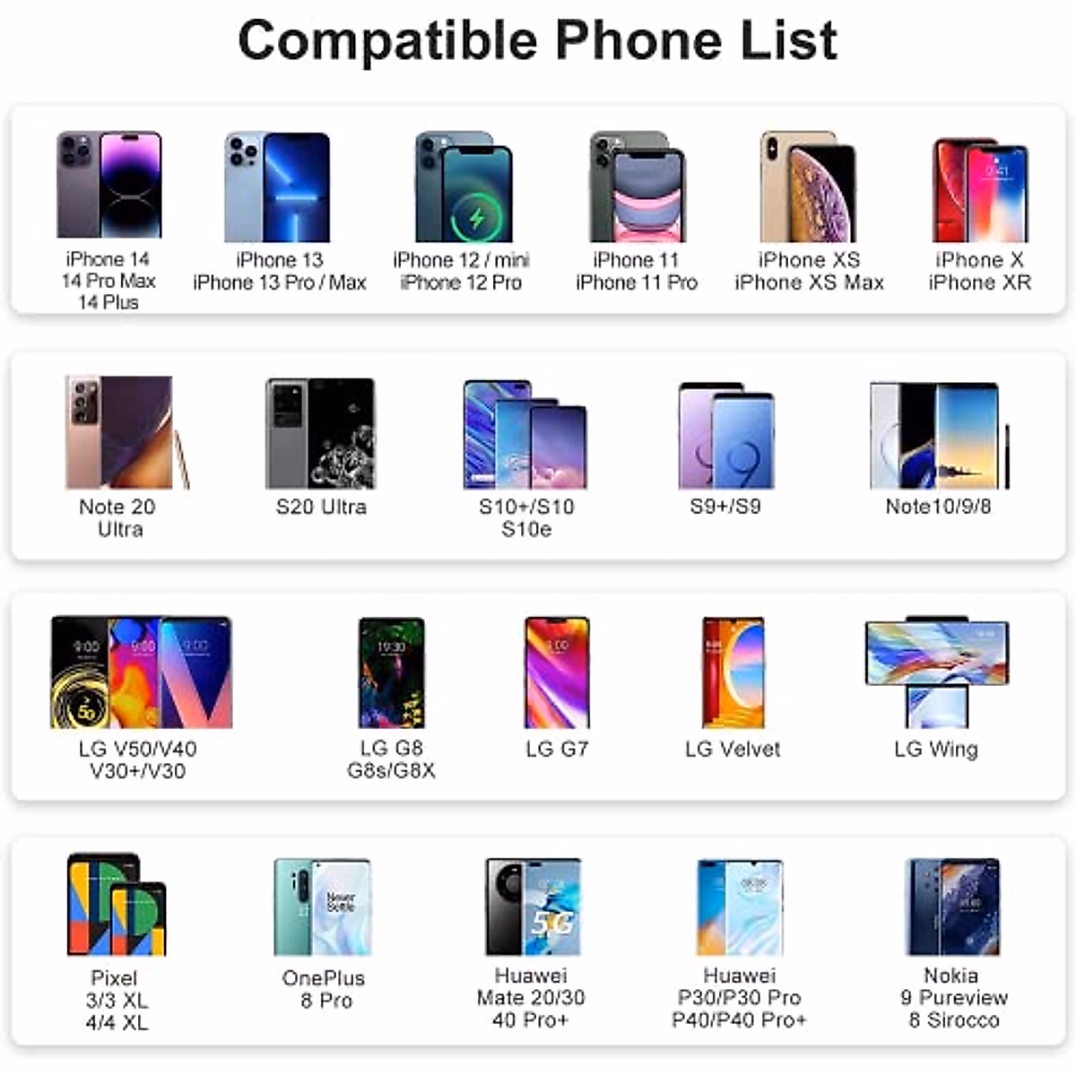 CarQiWireless Wireless Charger for Toyota Camry Accessories 2018 2019 2020 2021 2022 2023, Wireless Phone Charging Pad Tray for Camry XSE SE TRD LE XLE Hybrid Nightshade Car Interior Body Parts