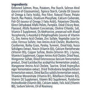 Blue Buffalo Basics Skin & Stomach Care, Grain Free Natural Adult Dry Dog Food, Salmon & Potato 22-lb