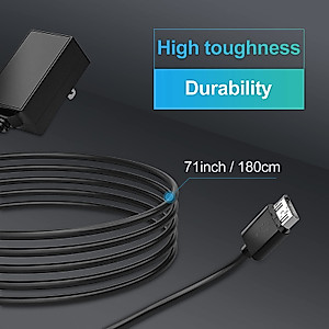 5V Power Supply for Raspberry Pi, SoulBay 3A Micro USB AC Adapter for Pi 3 2 Zero Model B B+ A A+ Retropie Motherboard, 6 Foot Cable