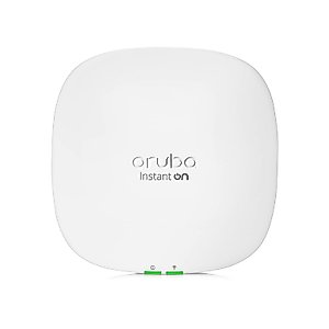 HPE Networking Instant On Access Point AP25 4x4 WiFi 6 Indoor Wireless Access Point | Power Source Not Included | US Model (R9B27A)