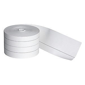 School Smart Sentence Strip Rolls - White Tag - 3 inch x 200 feet