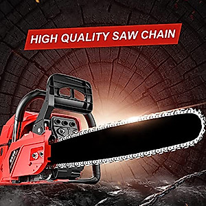 6 Inch Mini Chainsaw Chain , Replacement Cordless Battery Powered Electric Portable Chainsaw Chain , Guide Saw Chain for All 6-inch Mini Chainsaws for Wood Branch Pruning Trimming Cutting (3 Pcs)