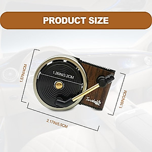 Car Retro Style Record Player Design, Car Air Freshener Clip, Car Vent Clip Aromatherapy Fragrance Diffuser, Rotatable Aromatherapy Clip, Car Accesories Interior.