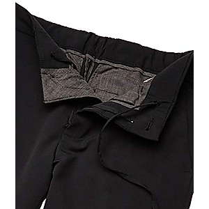 Kenneth Cole Men's Slim Fit Flex Dress Pant, Black, 38 X 32