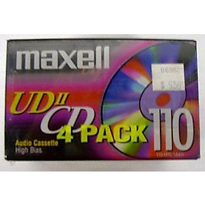 maxell UDII-CD 110 (4-PACK)