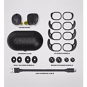 Jaybird RUN XT True Wireless Headphones (Black/Flash)