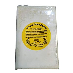 SmellGood Purest Ivory Unrefined African RAW Real Shea Butter 5lbs