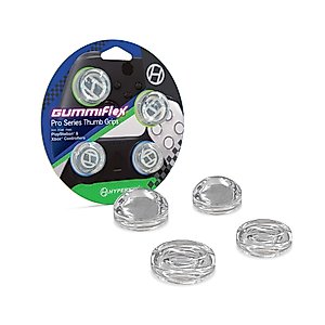 "GummiFlex™" Pro Series Thumb Grips (4 Pack) for PlayStation® and Xbox® Controllers