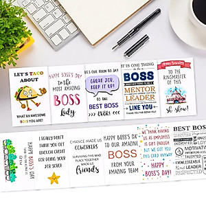 Boss Day Gifts, Boss Day Card - Chance Made Us Coworkers, Employee Appreciation Gifts, Bosses Day Gifts For Her, Boss Day Gifts For Him, National Boss Day Gifts, Coworker Appreciation Gifts