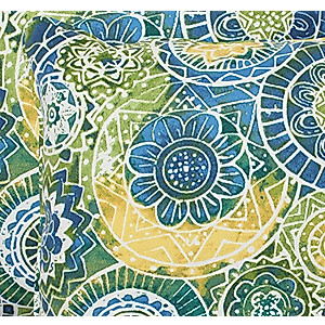 Pillow Perfect - 535265 Outdoor/Indoor Omnia Lagoon Throw Pillows, 18.5" x 18.5", Blue, 2 Pack