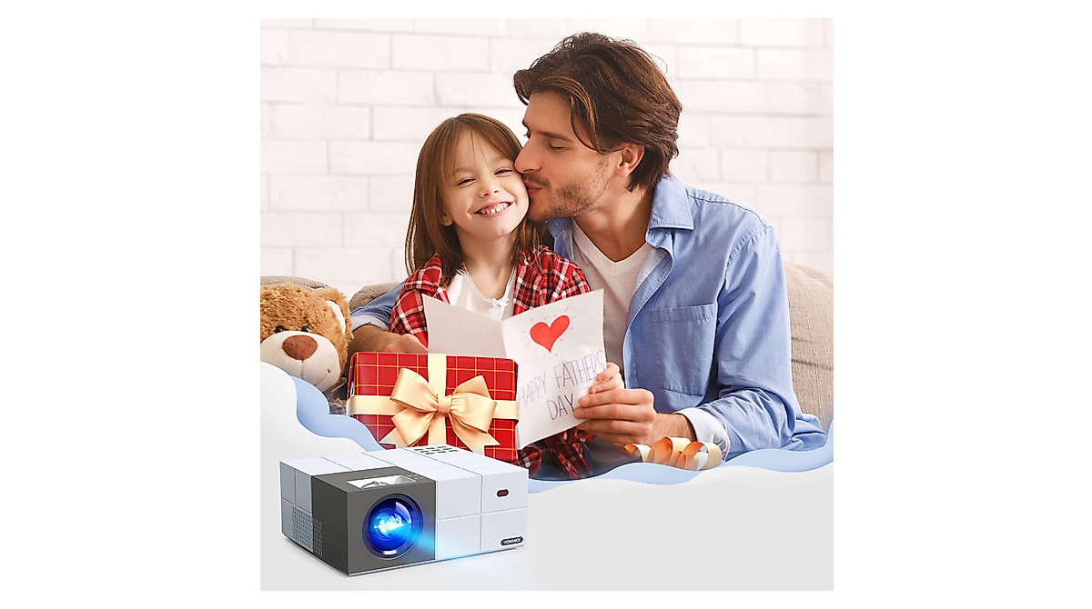 YOWHICK Full HD Projector - Perfect for Home & Outdoor
