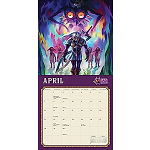 Legend of Zelda 2024 Wall Calendar