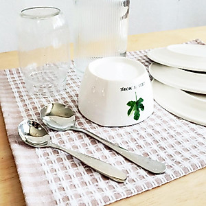 Mia'sDream Cotton Waffle Weave Kitchen Towels | Soft & Absorbent Dish Towels Tea Towel | Quick Drying Hand Towels for Kitchen | 13" x 28" 3 Pack (Brown Set)