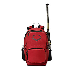 EvoShield SRZ-1 Backpack - Scarlet, 12" W x 9" D x 18" H