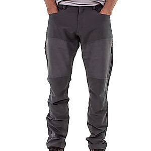 Club Ride Apparel Fat Jack Pant - Men's Weather Resistant Cycling Pant - Asphalt - Small