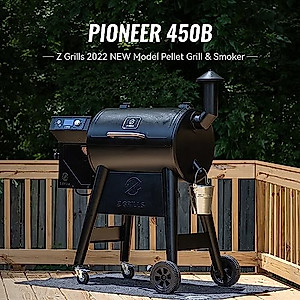 Z GRILLS PIONEER 450B Wood Pellet Grill and Smoker
