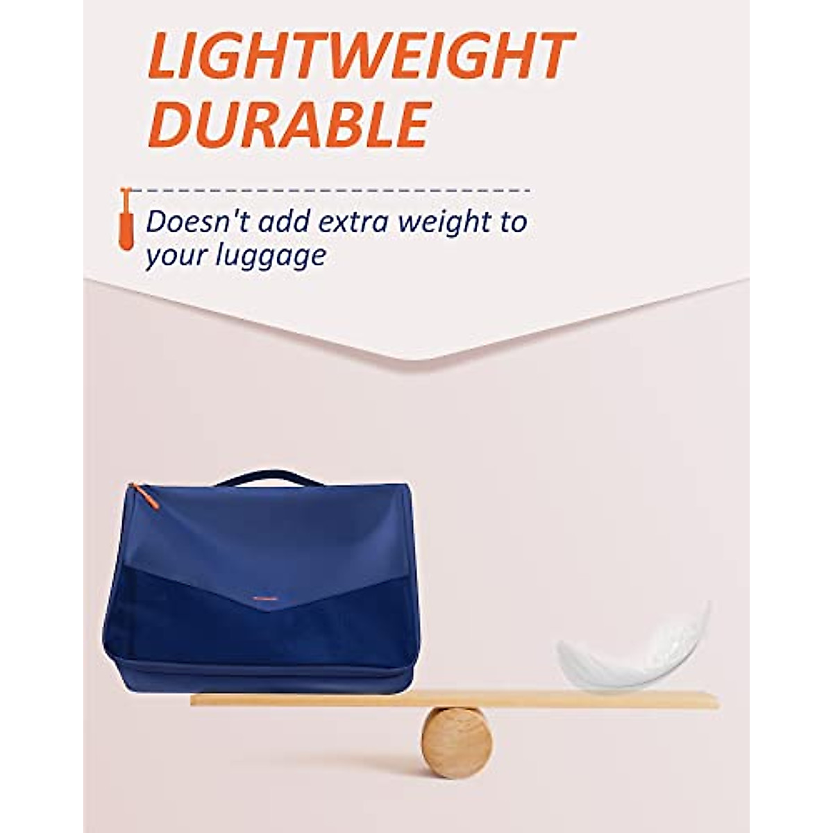 BAGSMART Packing Cubes for Suitcase, 8 Set Travel Packing Organizers Cubes, Lightweight Travel Cubes with Laundry Bag, Durable Luggage Suitcase Organizer Bag Set with Shoe Bag Blue