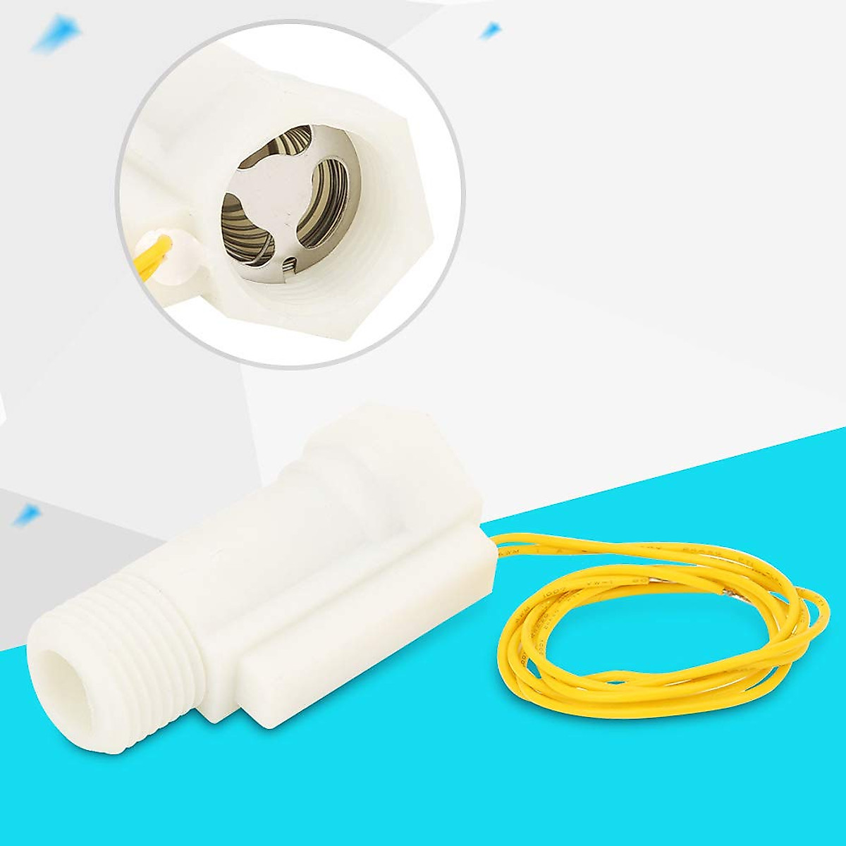 Water Sensor Switch, Fs-1/2-Nylon G1/2in External/Internal Thread DC0-110V Plastic Water Control Sensor Switch, Sensor Switch