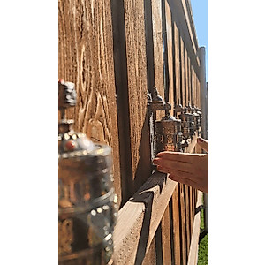 Foomantra Tibetan Wall Prayer Wheel - Crafted on Brass and Copper from Nepal