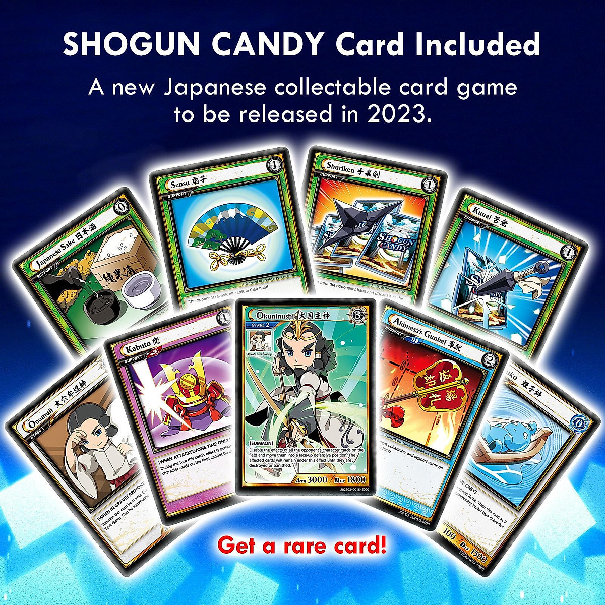 SHOGUN CANDY, Japanese Snacks & Japanese Candy Variety Pack 30 Pcs