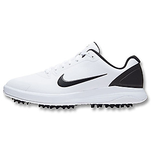 Nike Infinity G Men's Waterproof Spiked Golf Shoes Black-White Size 8