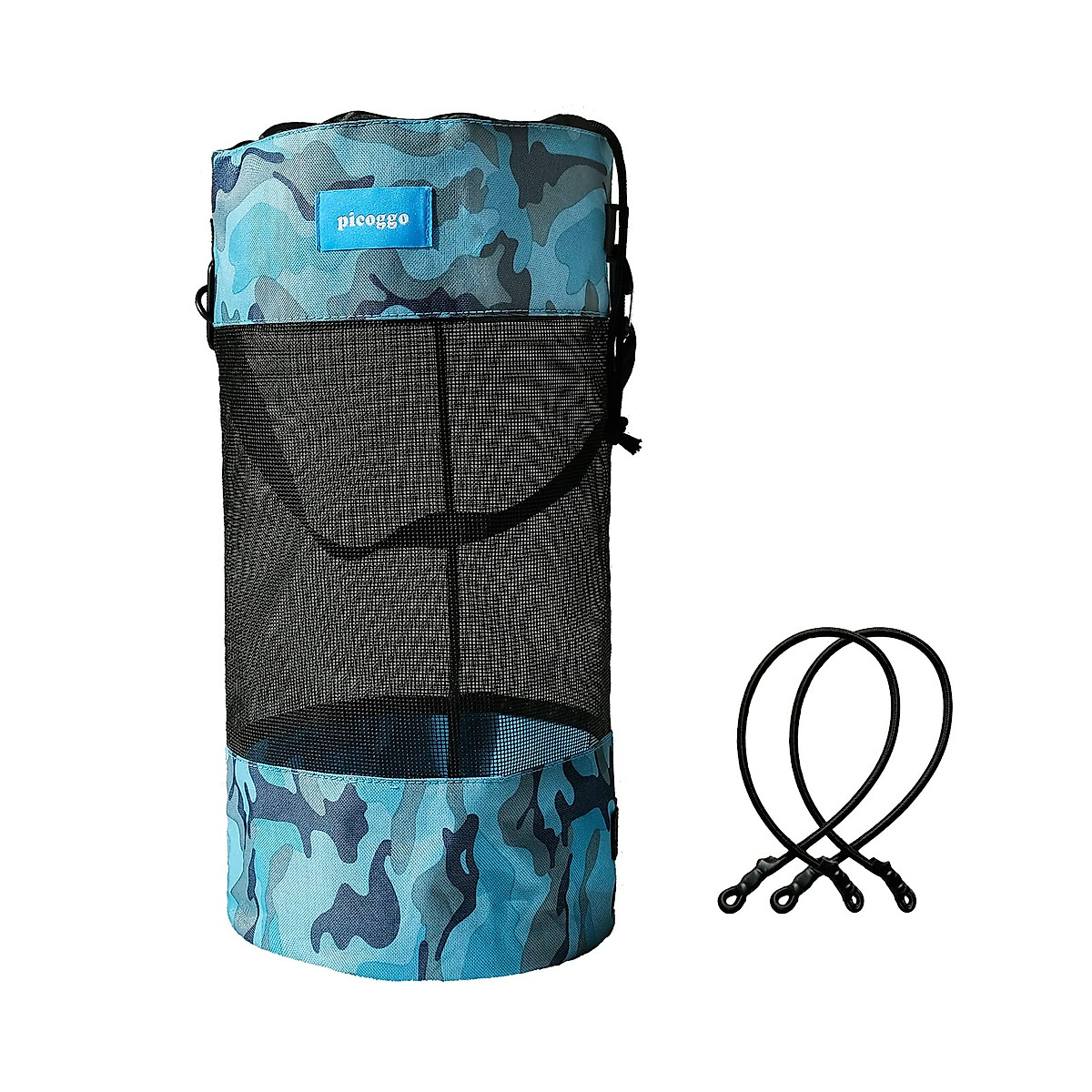 picoggo Boat Trash Bag Portable Outdoor Mesh Trash Can Reusable Leakproof for Boat, Kayak, Camping, Fishing, Sandbar or RV