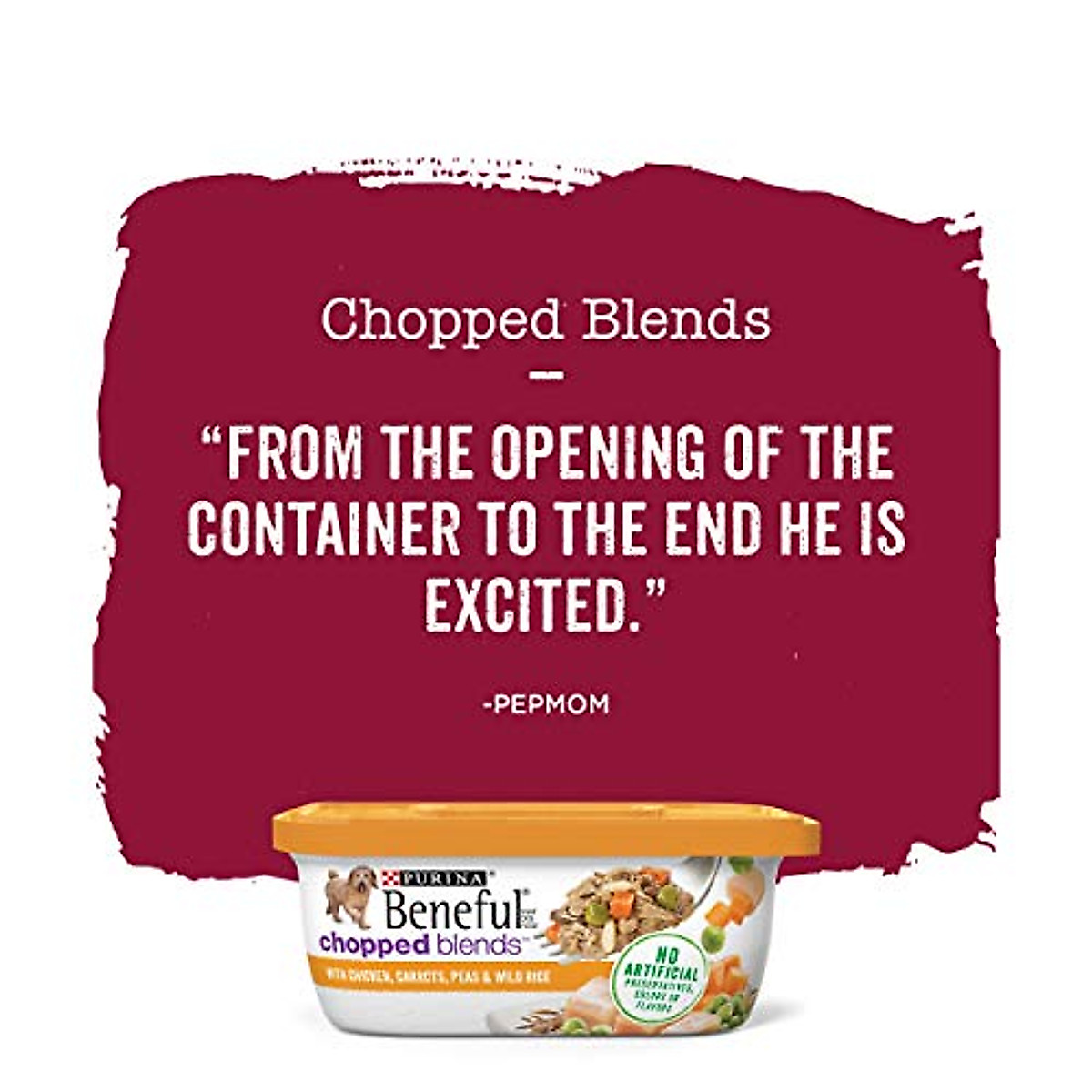 Beneful Purina High Protein Wet Dog Food Variety Pack, Prepared Meals & Chopped Blends - (16) 10 oz. Tubs
