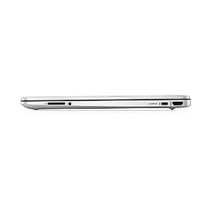 HP 15.6 HD Touchscreen Laptop, AMD 8-Core Ryzen 7 5700U, 12GB DDR4 RAM, 256GB SSD, AMD Radeon Graphics, Wi‑Fi 6, Bluetooth 5.2, Windows 11 Home, Silver, Bundle with TSBEAU USB Hub + USB Light