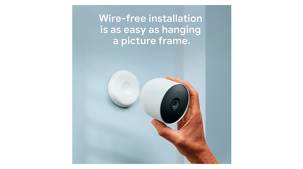 Google Nest Cam Battery 2nd Gen - Indoor & Outdoor Security Camera